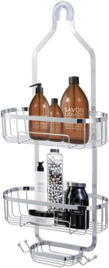 UU&T Bathroom Hanging Shower Organizer, Over Head Shower Caddy Basket ...