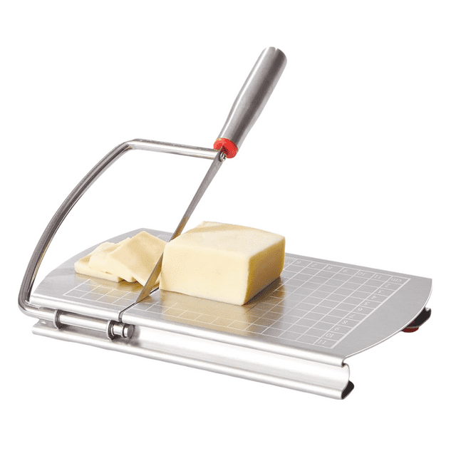 UU&T Stainless Steel Cheese Slicer, Kitchen Tool with Accurate Scale ...