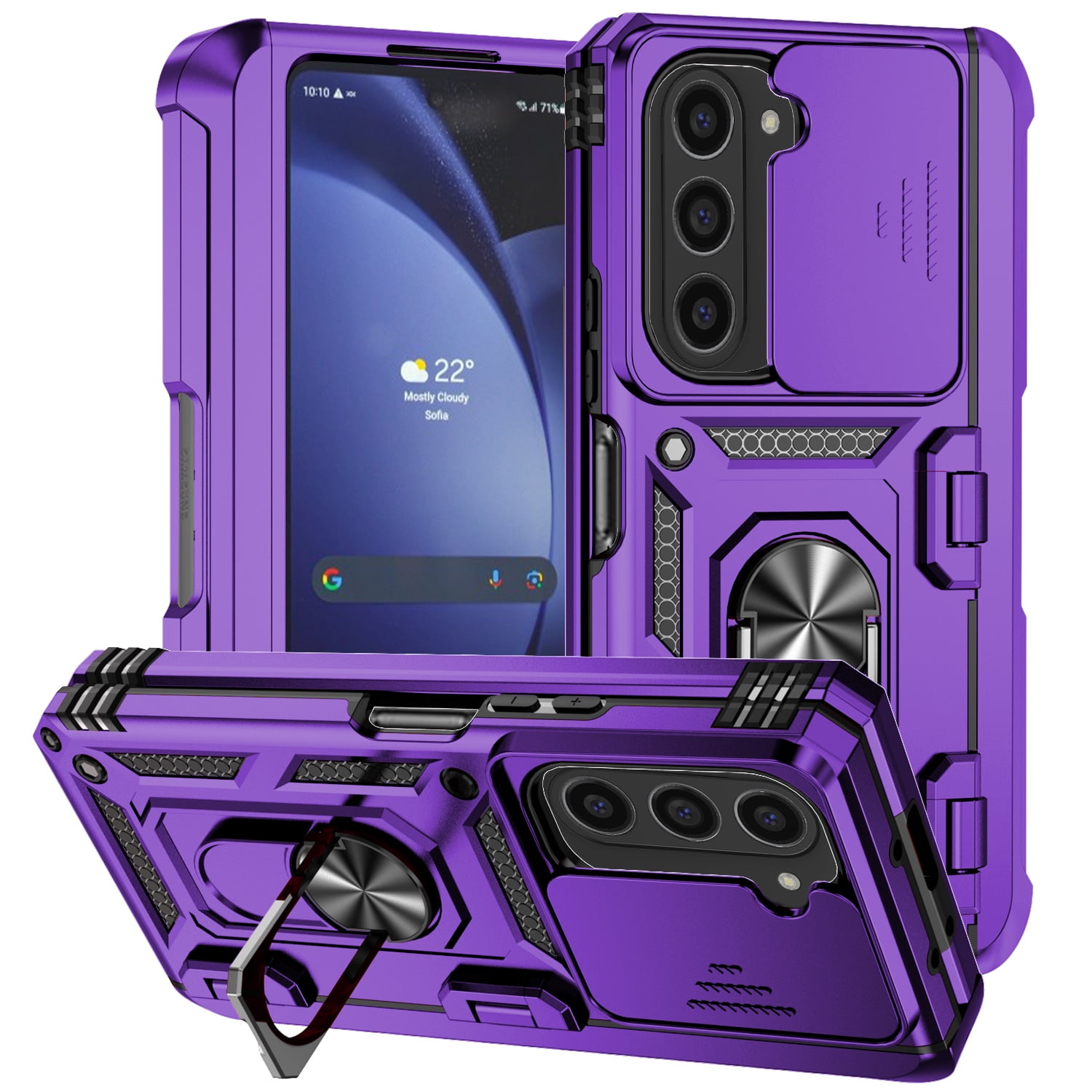 UUCase for Samsung Galaxy Z Fold 6 Cover with Pen Holder, Slide Camera ...