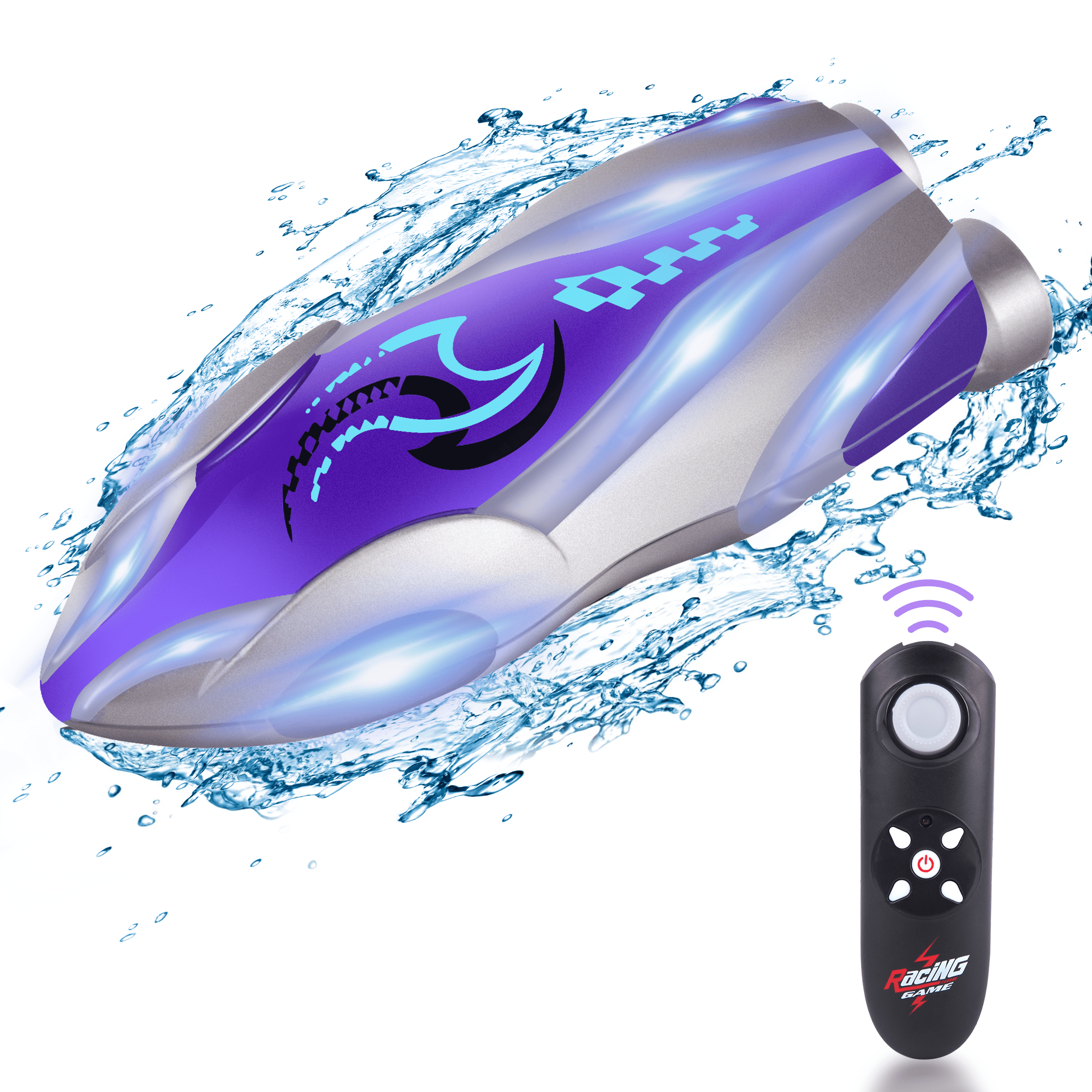 UUGEE RC Boat for Adult Kids, 2.4G Mini Rechargeable Fast Remote ...