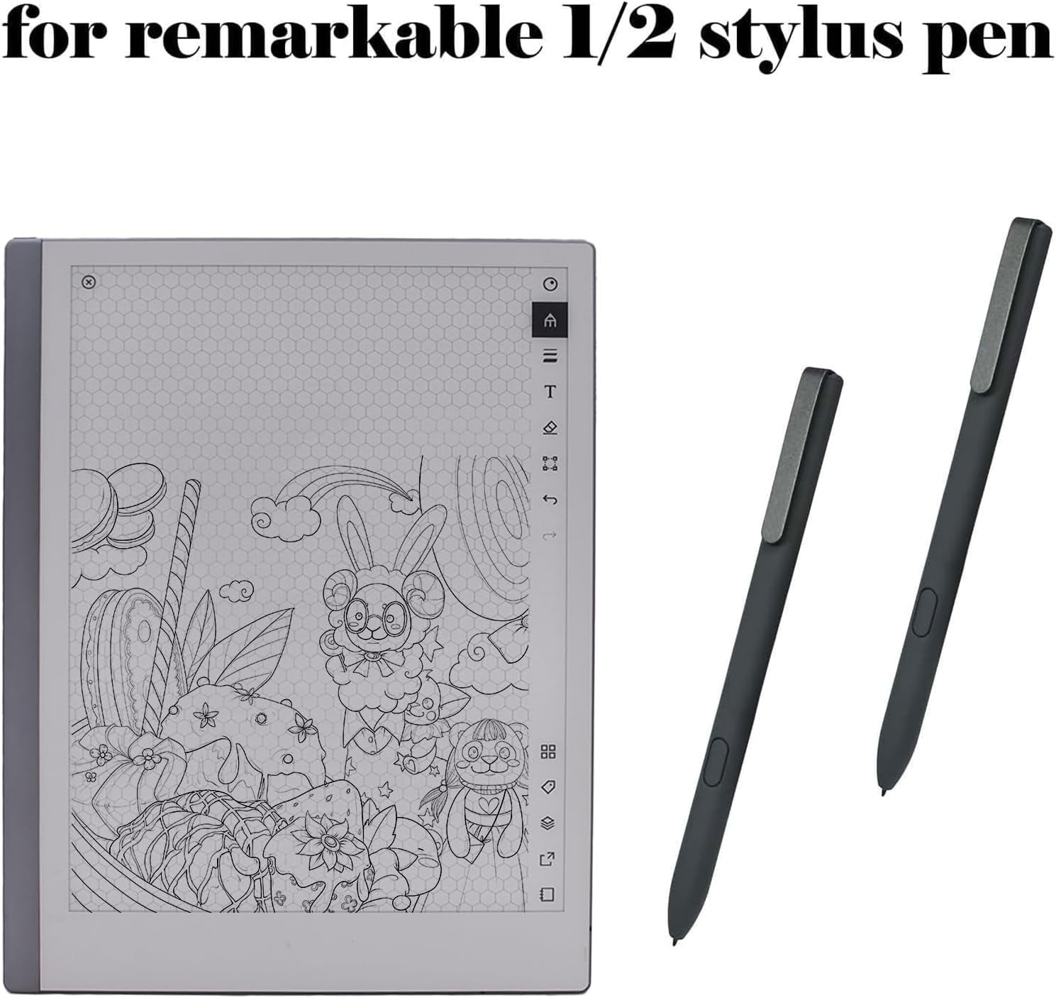UUGHWW-2 Pack Stylus Pen Compatible with Remarkable 2,Replacement Pen ...