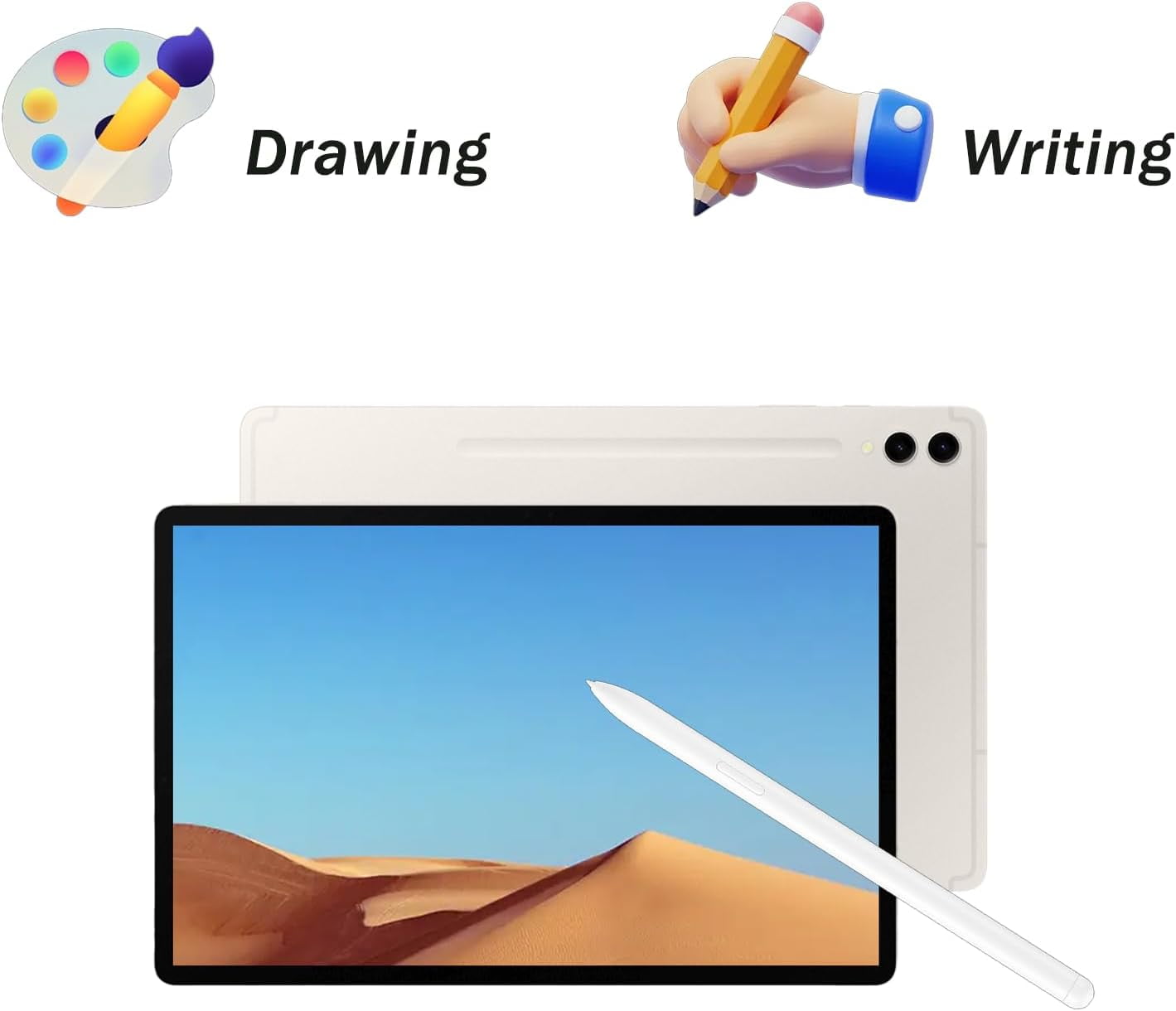 UUGHWW-2 Pack Tab S9 S Pen Replacement for Samsung Galaxy Tab S9, S9 ...