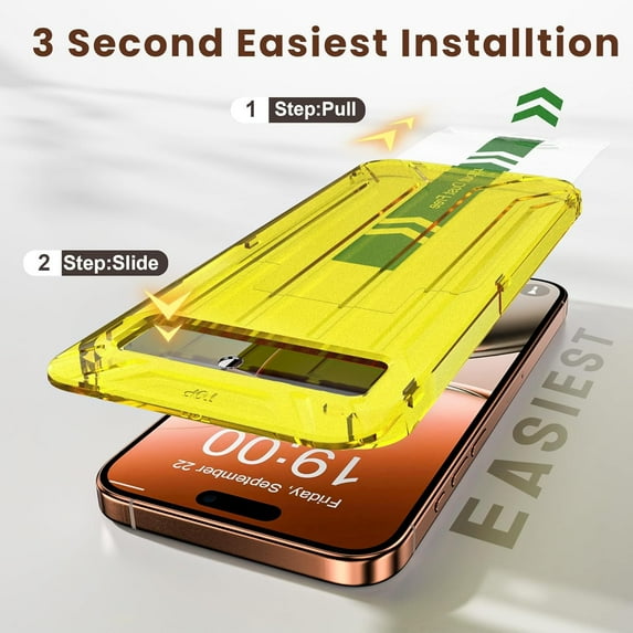 UUGHWW-Compatible for iPhone 17 Pro Max Privacy Screen Protector 6.9 ...