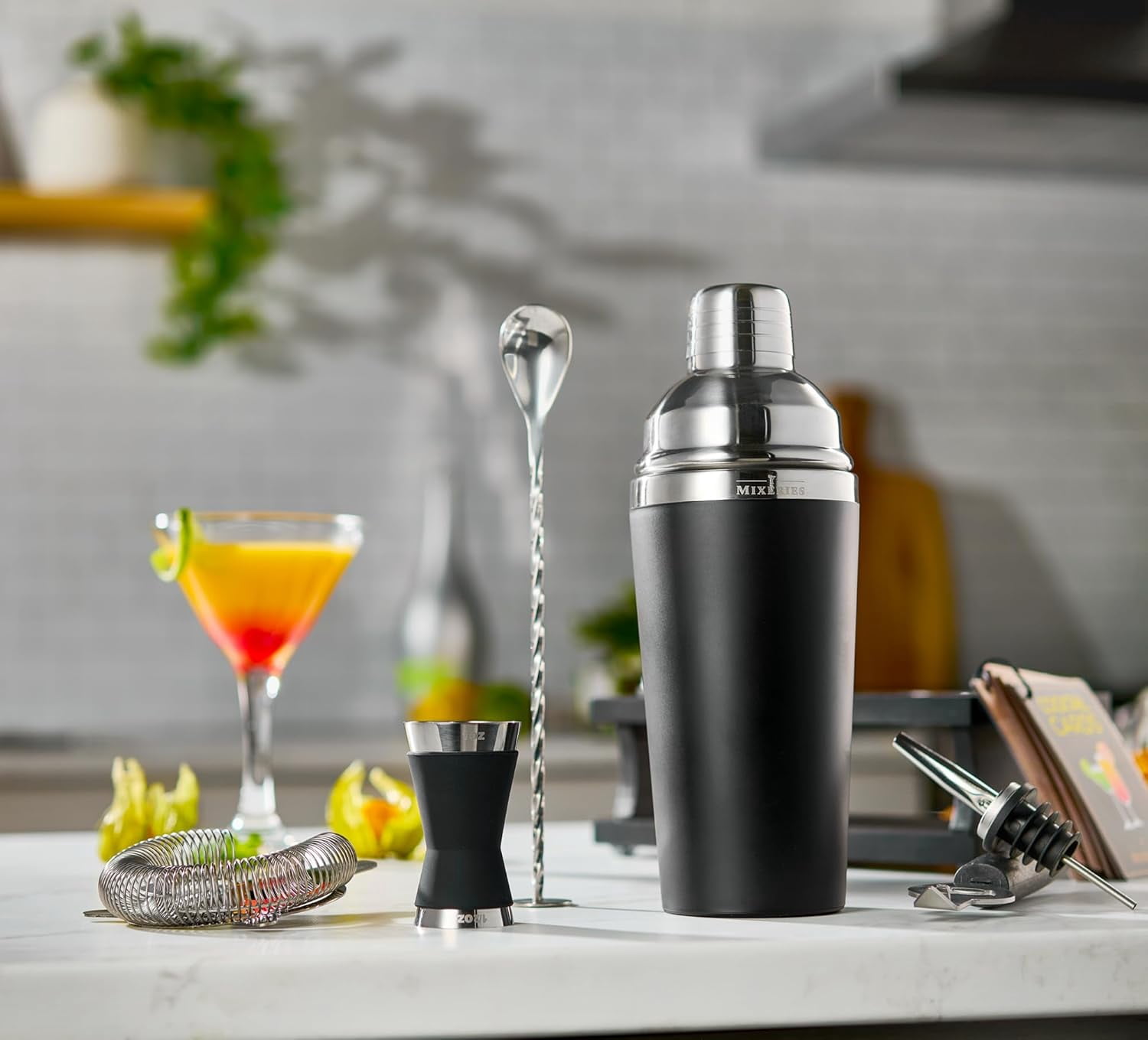 UUGHWW-Excellent Grip Mixology Bartender Kit - Drink Mixer Set with All ...