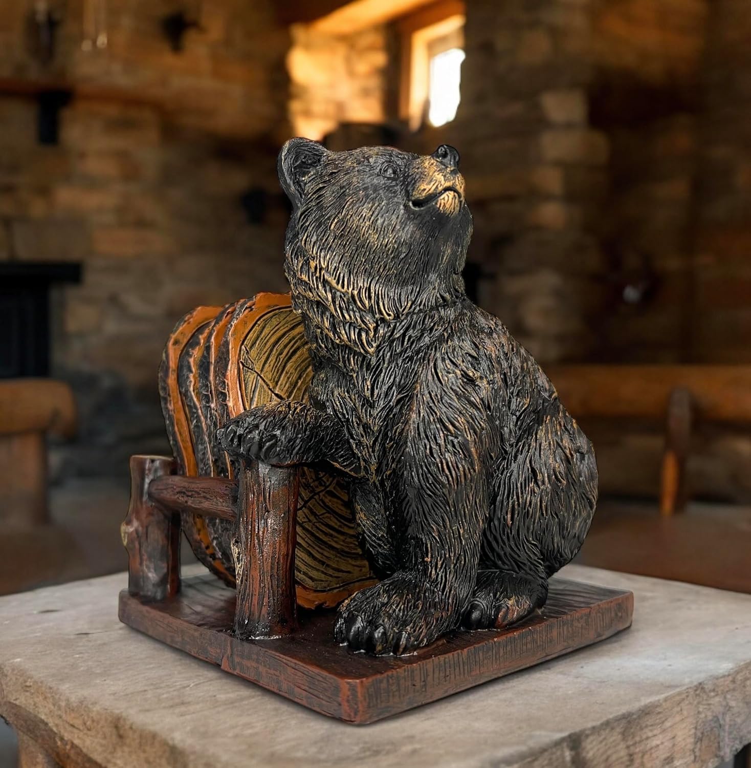 UUGHWW-Grizzly Bear 4 Drink Coaster Set – Guardian of The Coasters ...