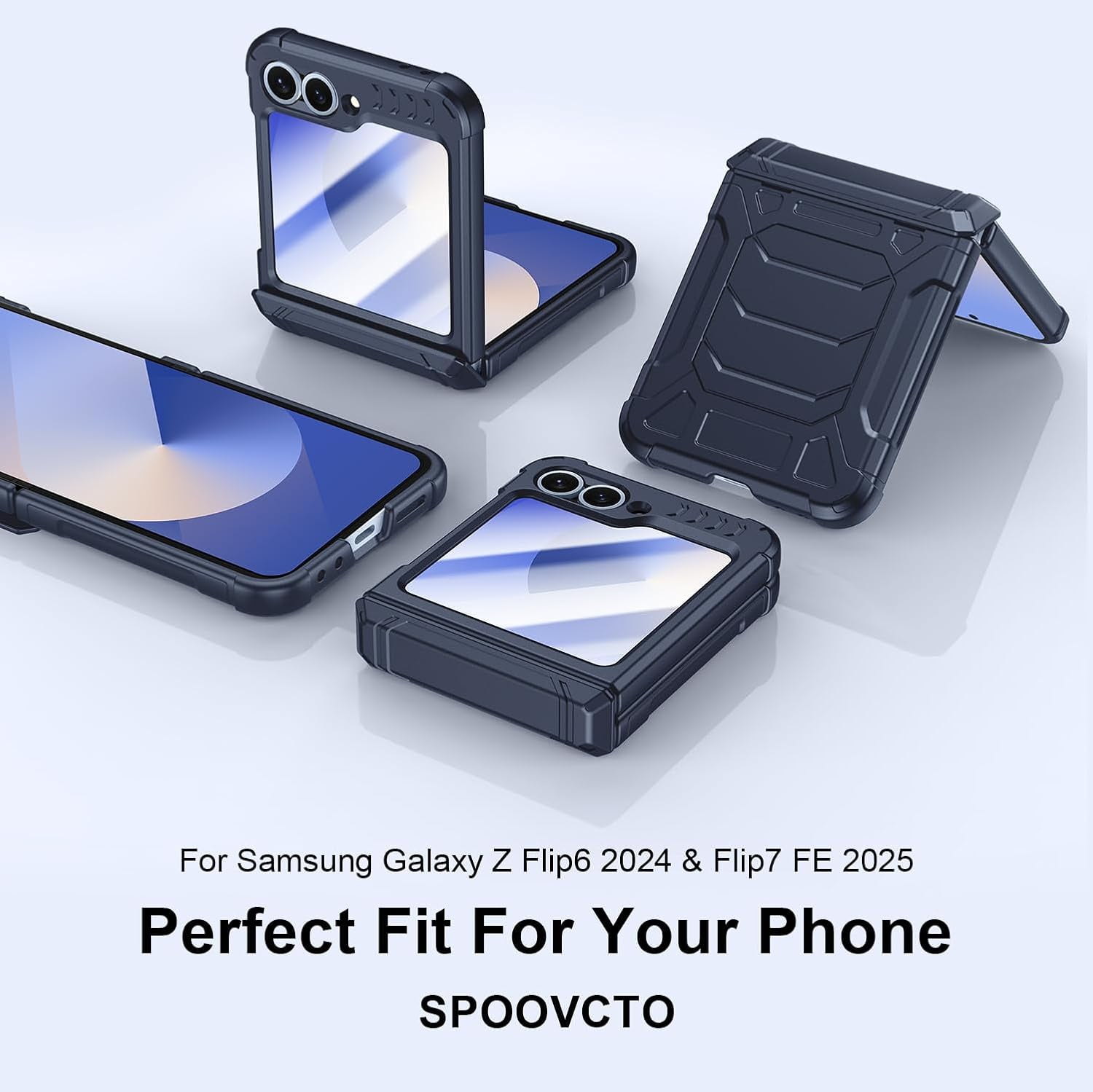 UUGHWW-Military-Grade Protection ZFlip 6 / ZFlip 7 FE Case for Samsung ...