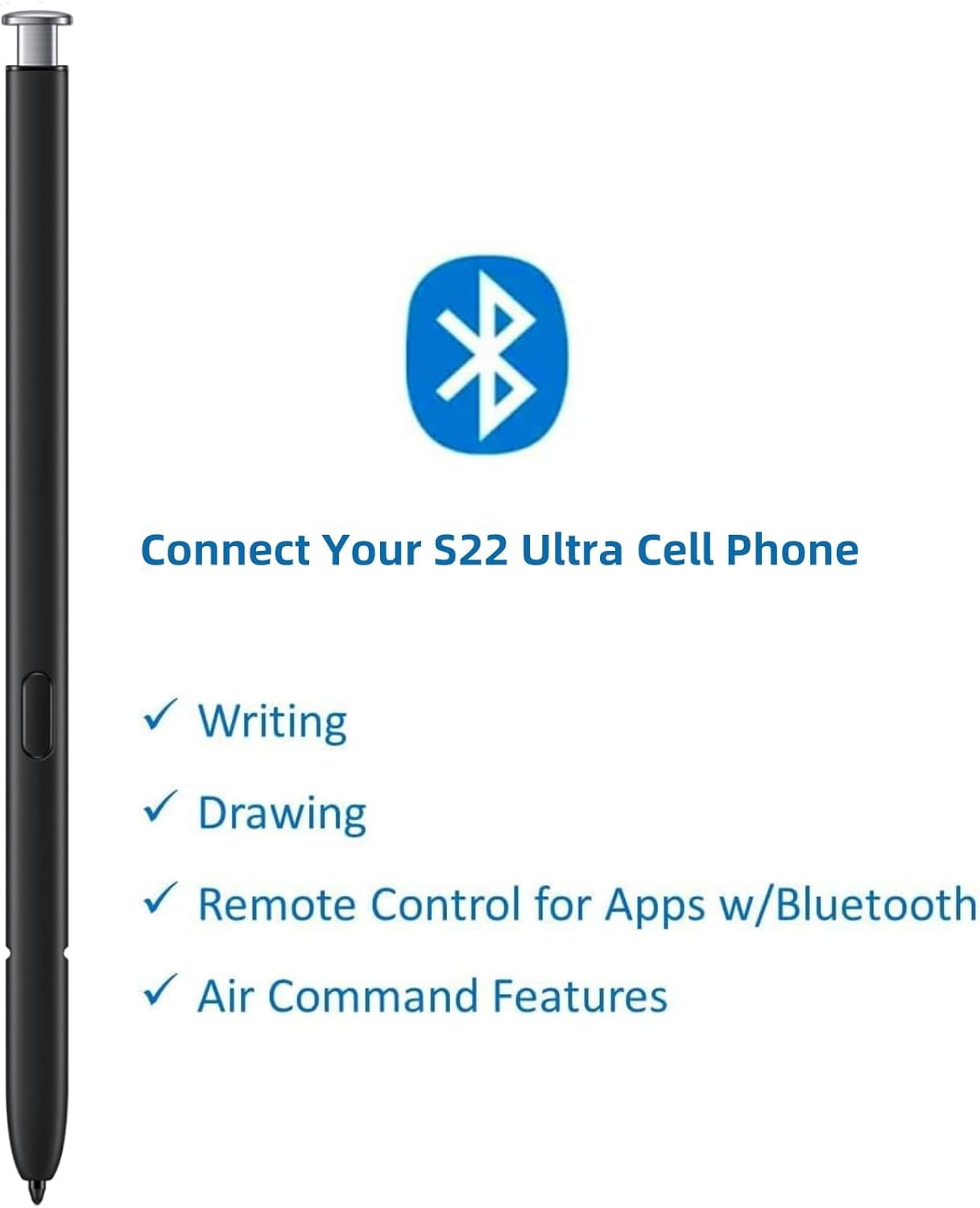 UUGHWW-S22 Ultra Pen (withBluetooth) Replacement for Samsung Galaxy S22 ...