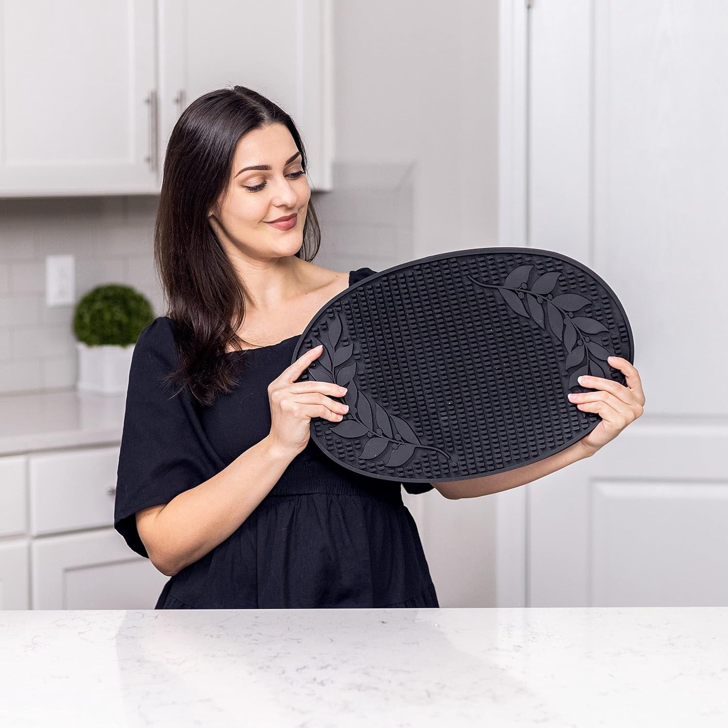 UUGHWW-Set of 2 Bar Mats (18x12 Inches) | Drying Mats for Kitchen ...