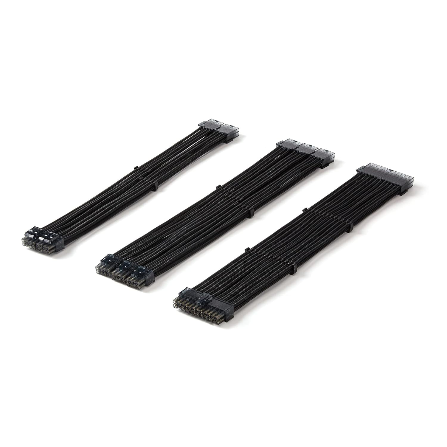 UUGHWW-Sleeve Extension Power Supply Cable Kit 18AWG ATX 24P+ (2) EPS 8 ...