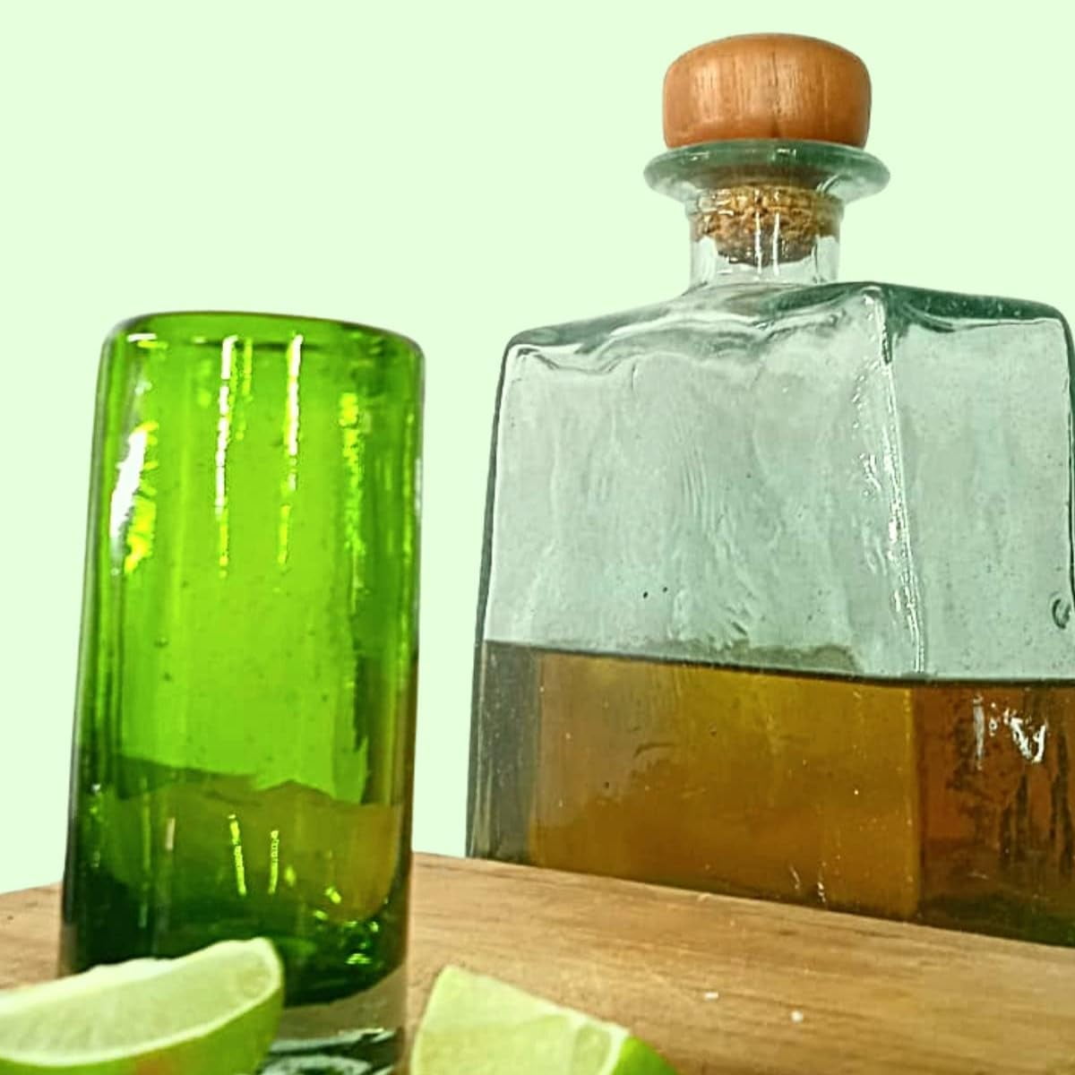 UUGHWW-Specialty Mexican Tequila Glasses, Hand-Blown with Unique Color ...