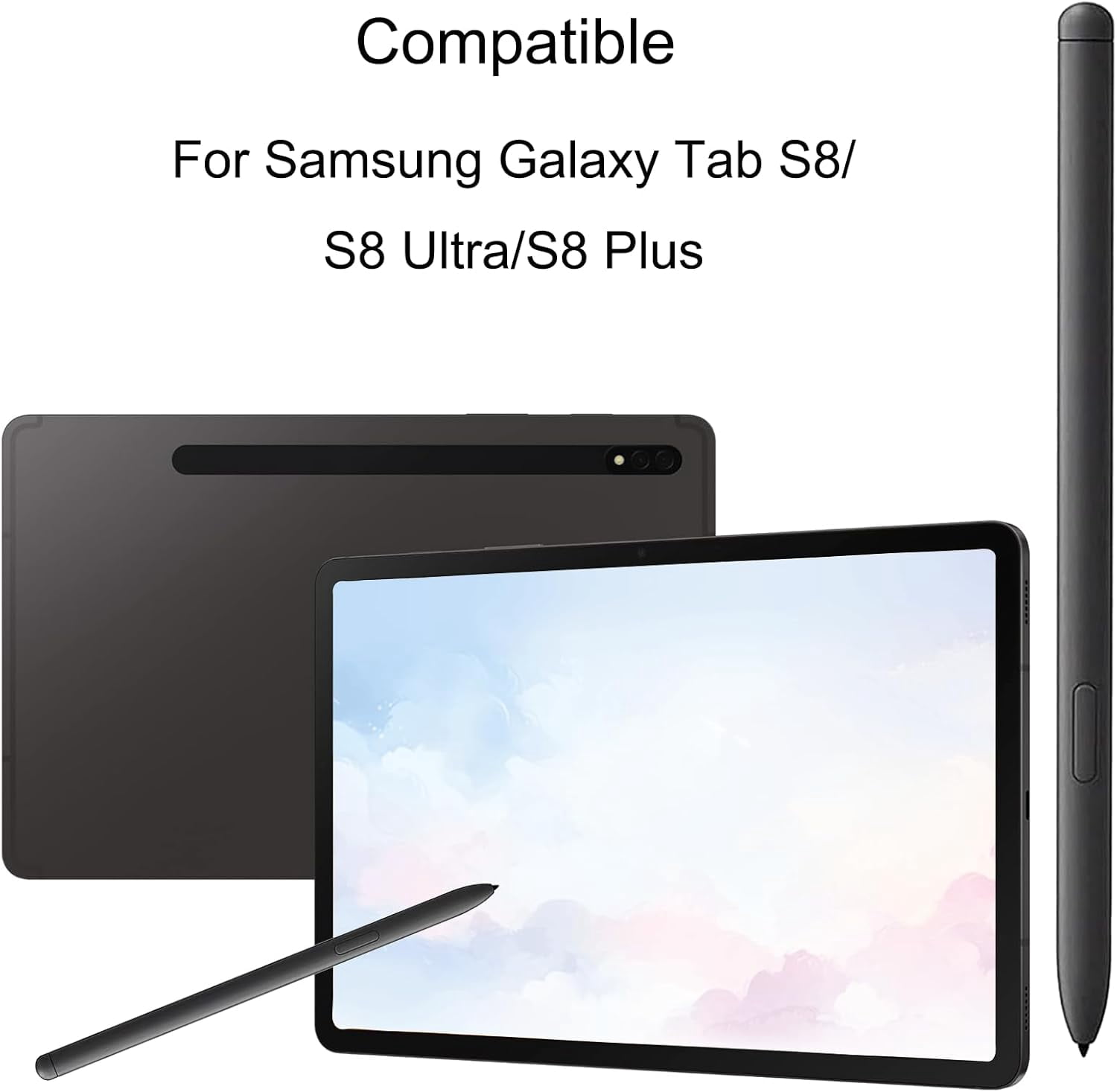 UUGHWW-Tab S8 S Pen Replacement Compatible with Samsung Galaxy Tab S8 ...