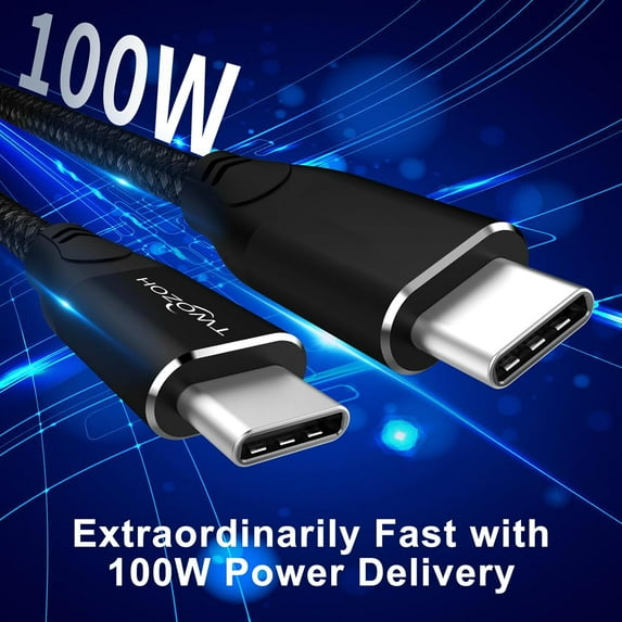 UUGHWW-USB C to USB C 3.2 Gen 2 Cable 20Gbps Data Transfer 100W PD Fast ...