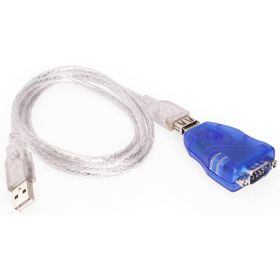 UUGHWW-USB to RS-232 Serial Adapter Cable - DB9 Male, FTDI Chipset, RX ...