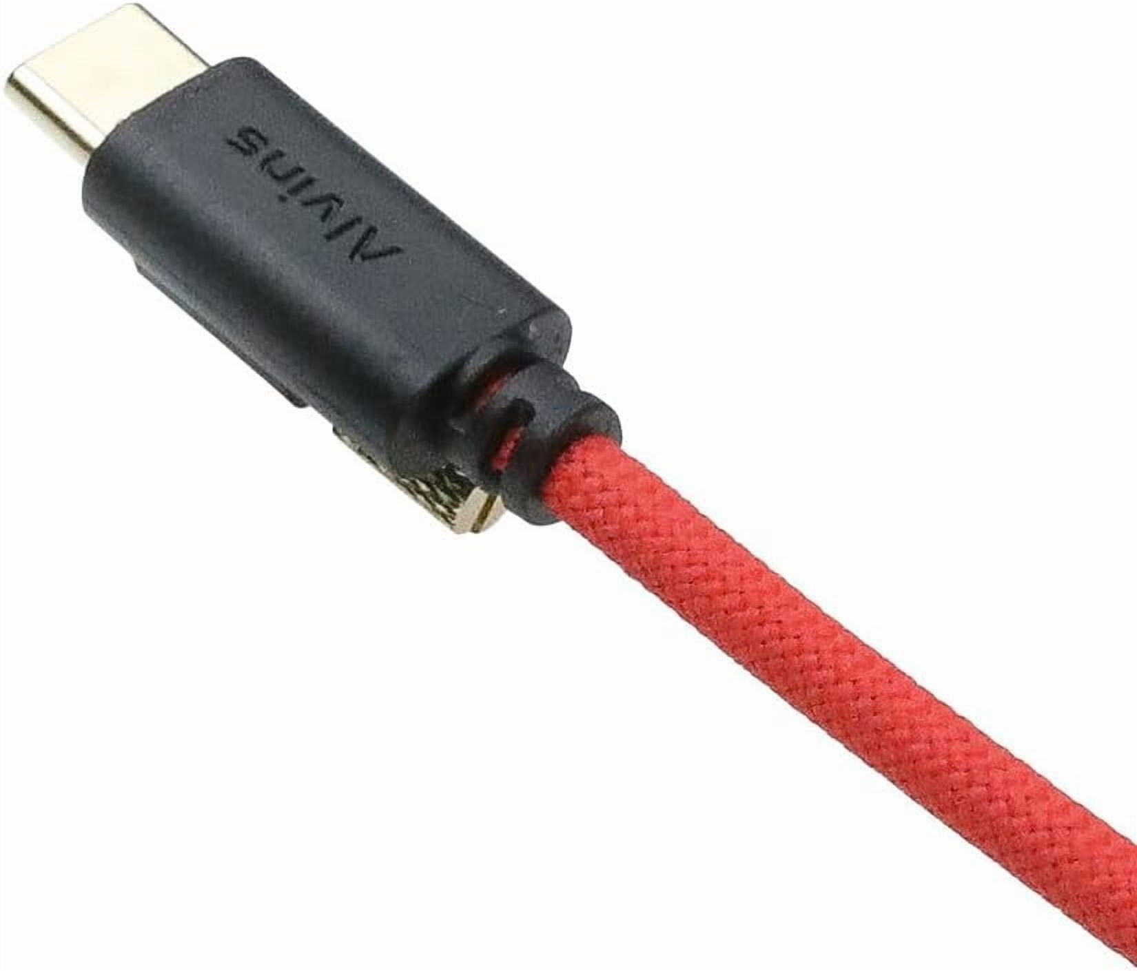 UUGHWW-Ultra-Flexible Locking USB-C to USB-C Power Cable for Blackmagic ...