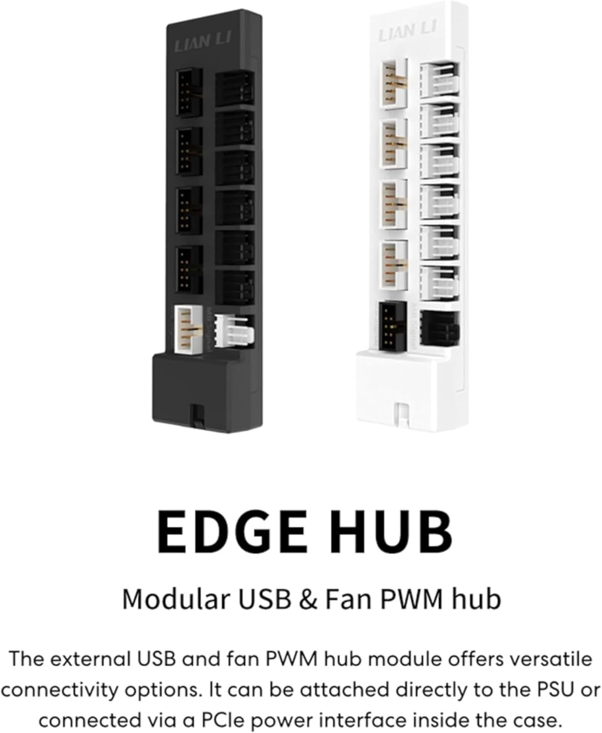 UUGHWW-Universal USB & PWM Fan Hub, Fan Controller with 4 USB Headers ...