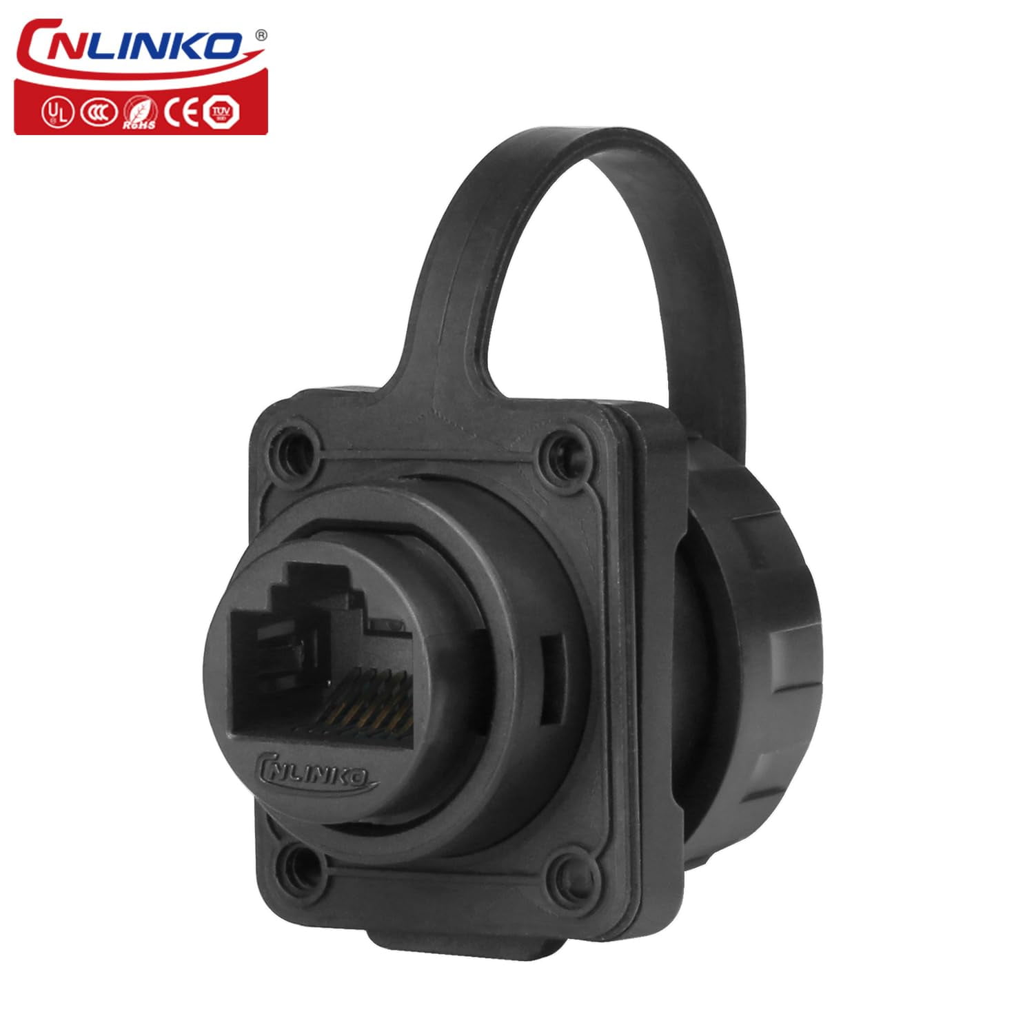 UUGHWW-YM-20 RJ45 Waterproof Connector Set, CAT6 Ethernet Connector ...