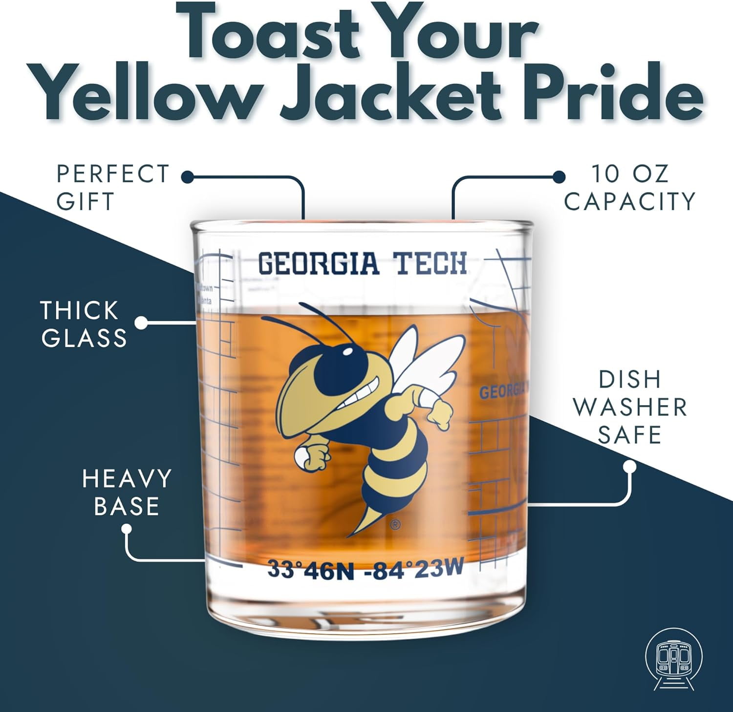 UUGHWW-\u2013 Georgia Tech University Yellow Jackets College Whiskey ...