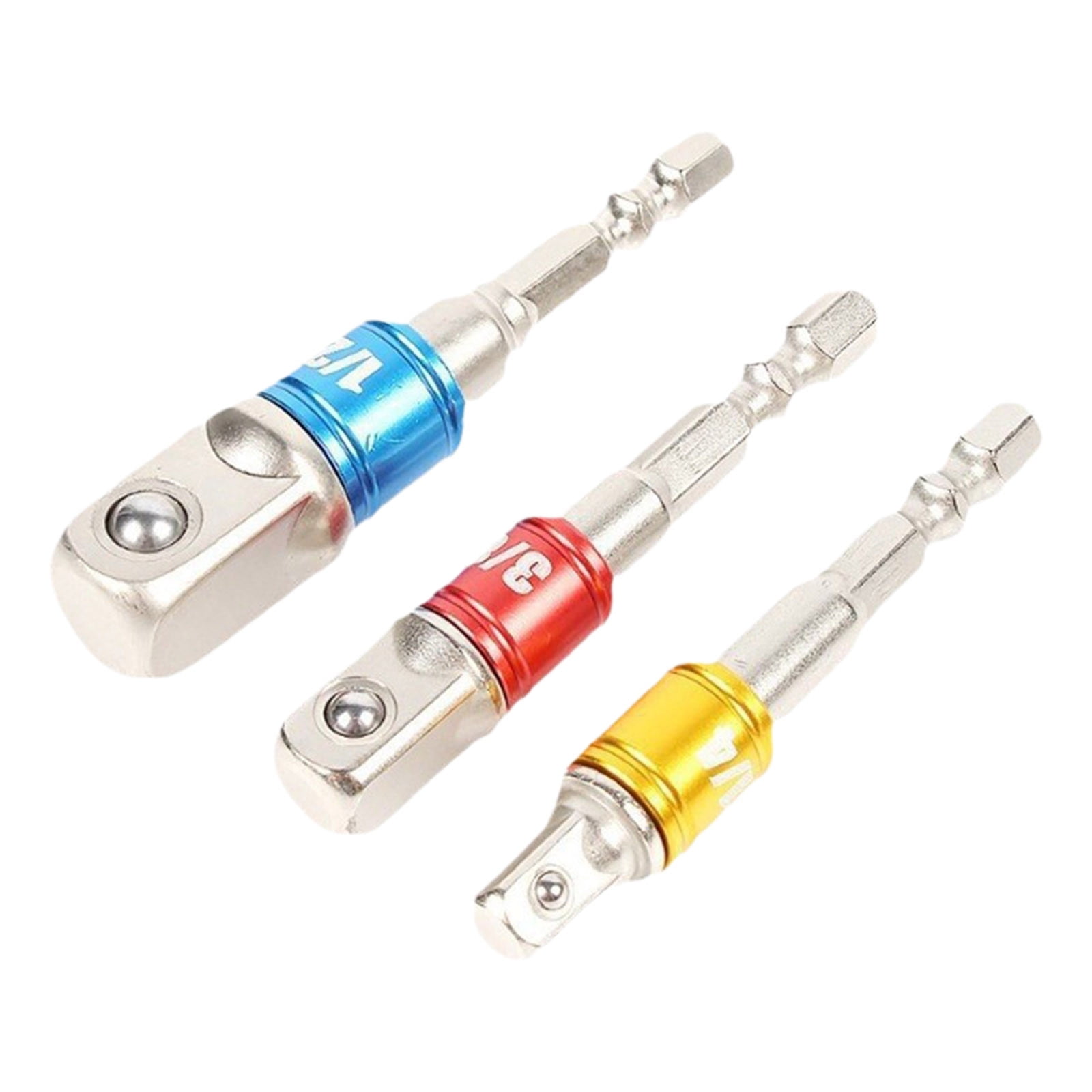 UUHYTG Extension Rod Set 3 Piece with Steel Connectors, 1/2 1/4 3/8 ...