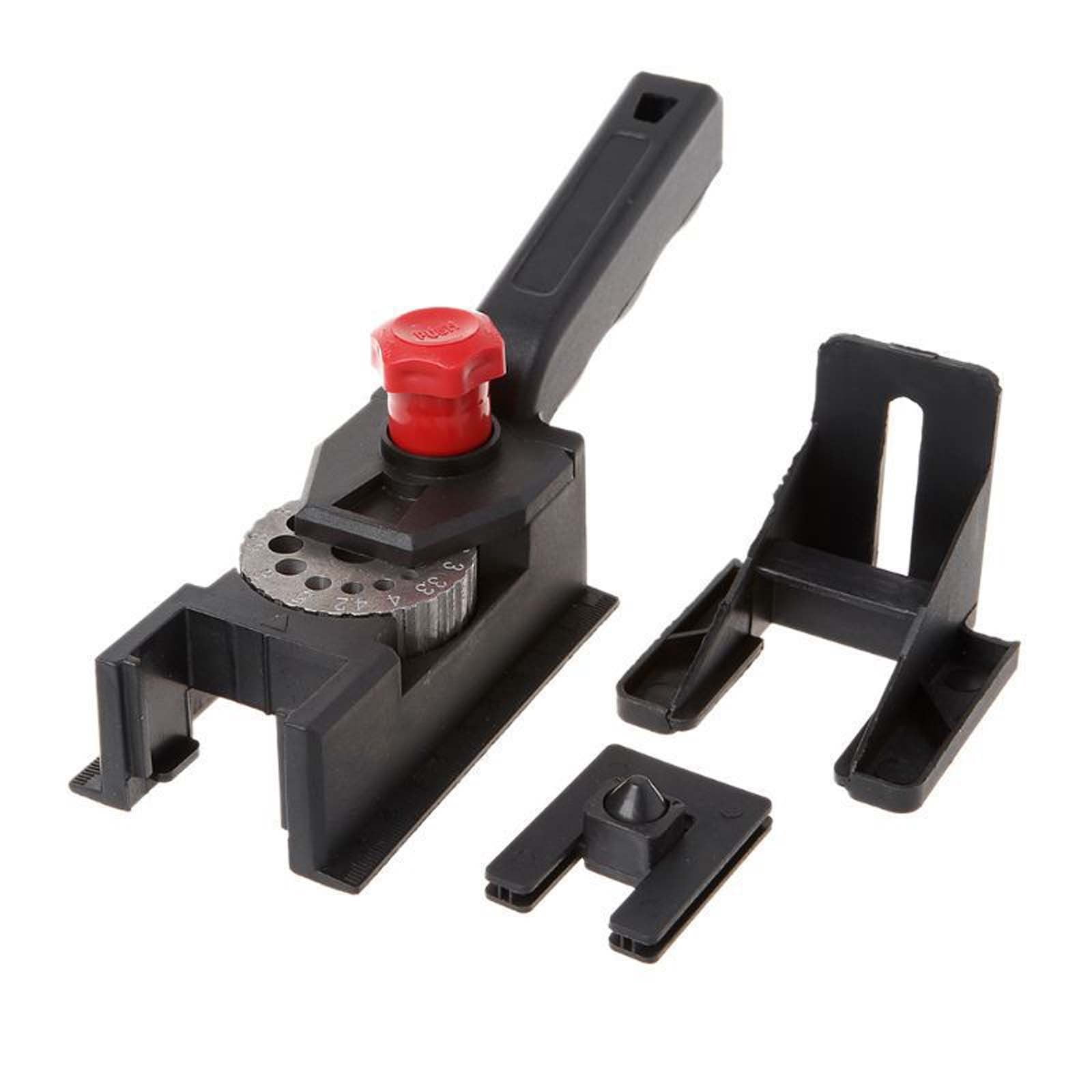 UUHYTG Woodworking Dowel Drill Guide Precision Drilling Jig for 3 12mm ...