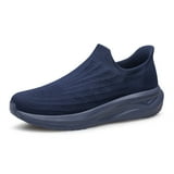 UUYOUNI Men's Slip on Walking Shoes Non Slip Gym Workout Shoes ...
