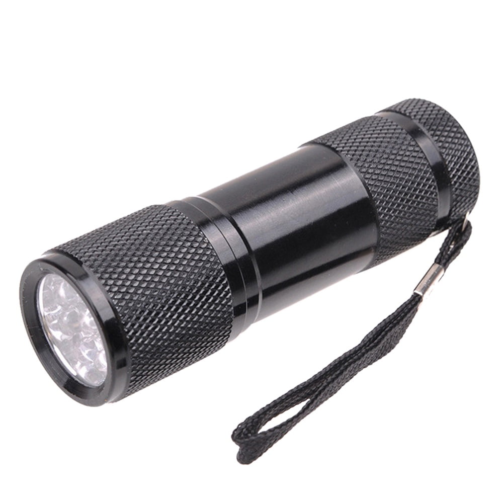 UV 9LED Flashlight Black Light Torch Ultraviolet 395nm LED Light Pet Urine And Stain Detector ...