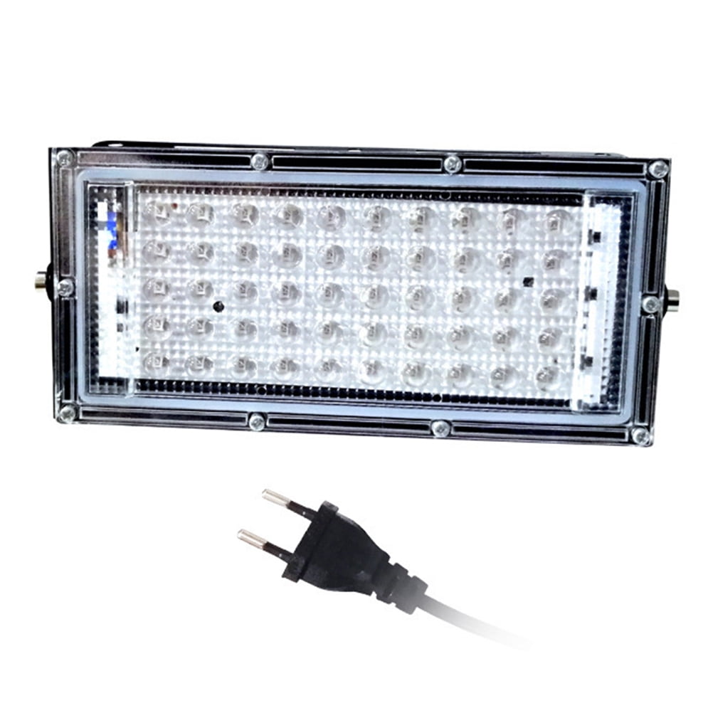 UV Black Light 50W LED Flood Light Waterproof Glowing in The Dark ...