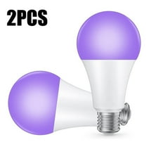 Mainstays 8" Smiley Face Filament Open LED Bulb Accent Lamp, Black ...