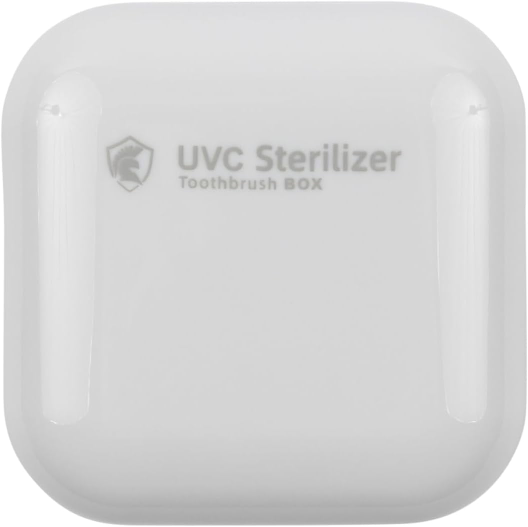 UV-C Toothbrush Cleaner, Portable Brush Cover, Holder, and Travel Case ...