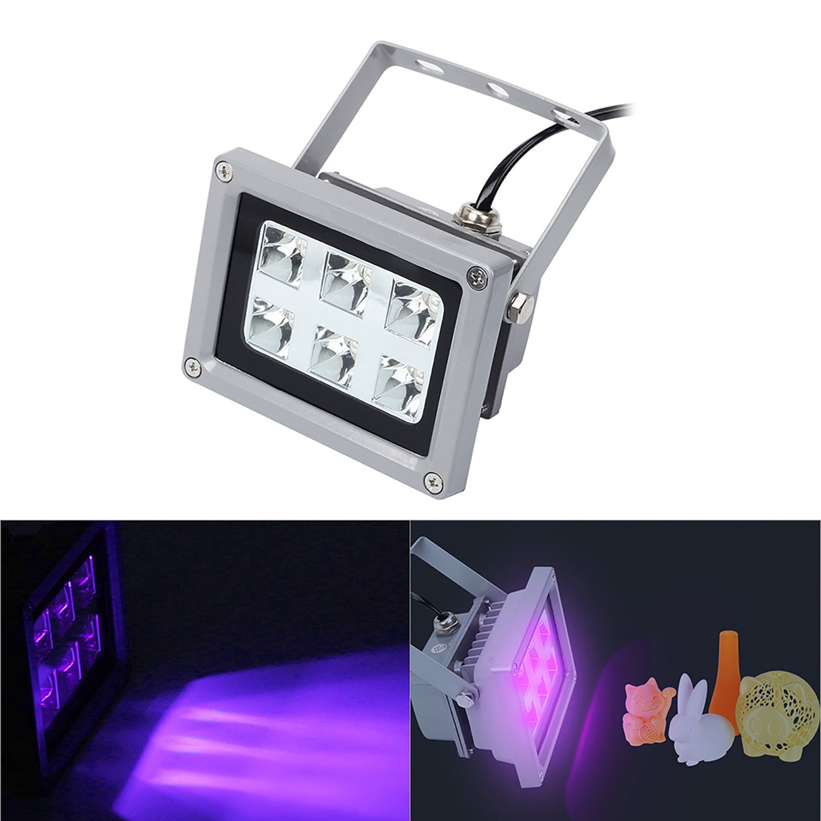 UV Curing lamp,With 60w Output Resin 6pcs Uv Led Sla/dlp 3d Printer ...