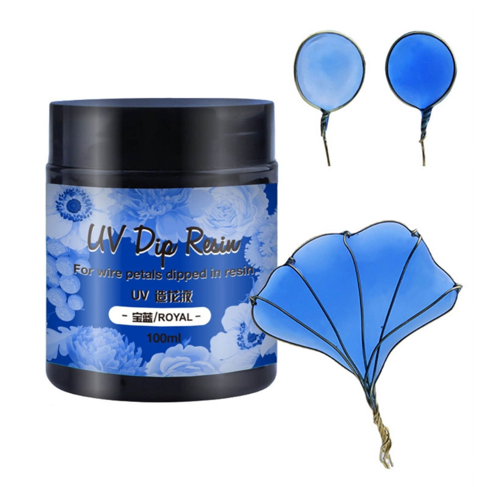 UV DIP Resin Glue for Wire Flowers UV Flower Making Liquid Resin ...