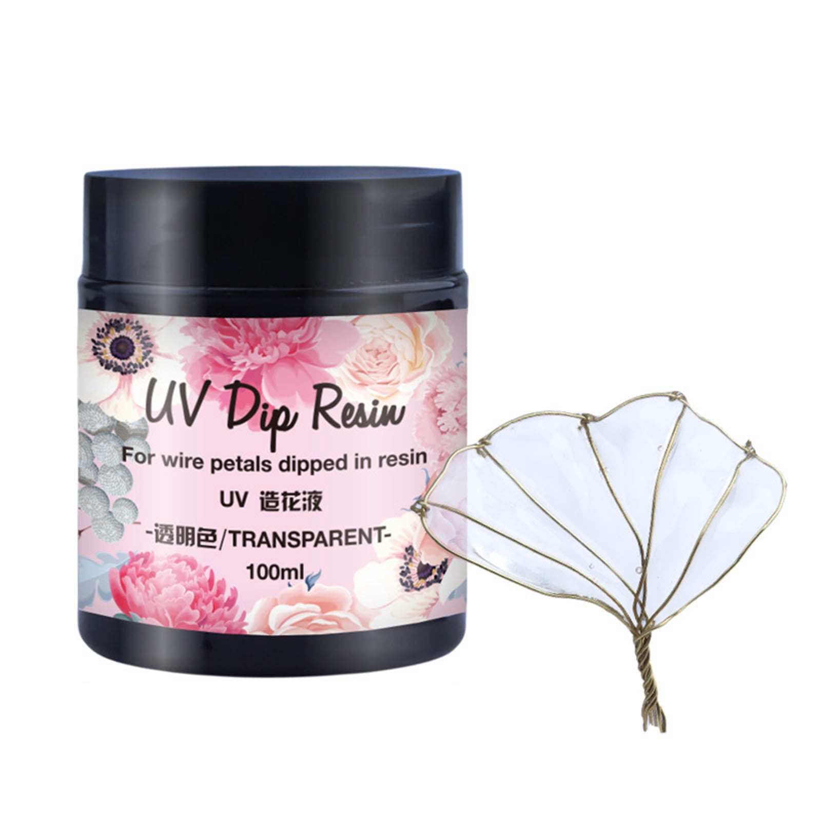 UV DIP Resin UV Flower Making Liquid for Wire Metals Dipped In Resin ...
