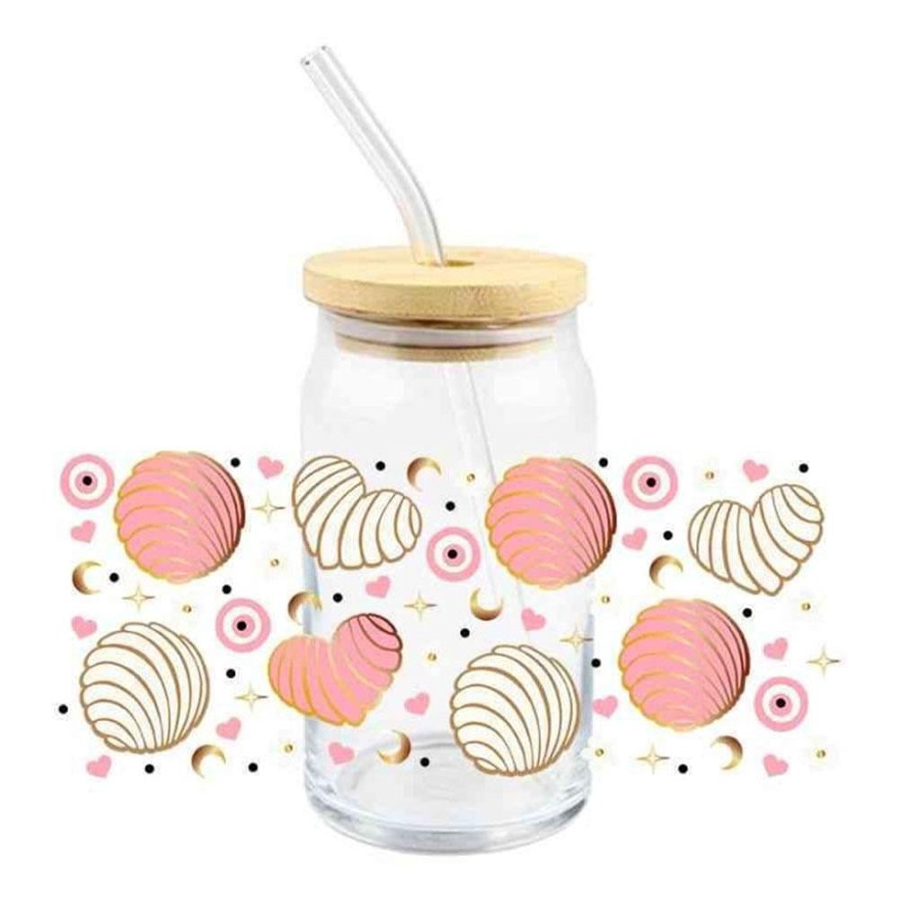 UV DTF Cup Wrap Transfer Sticker For Glass Coffee 2024 Cups DIY UKS ...