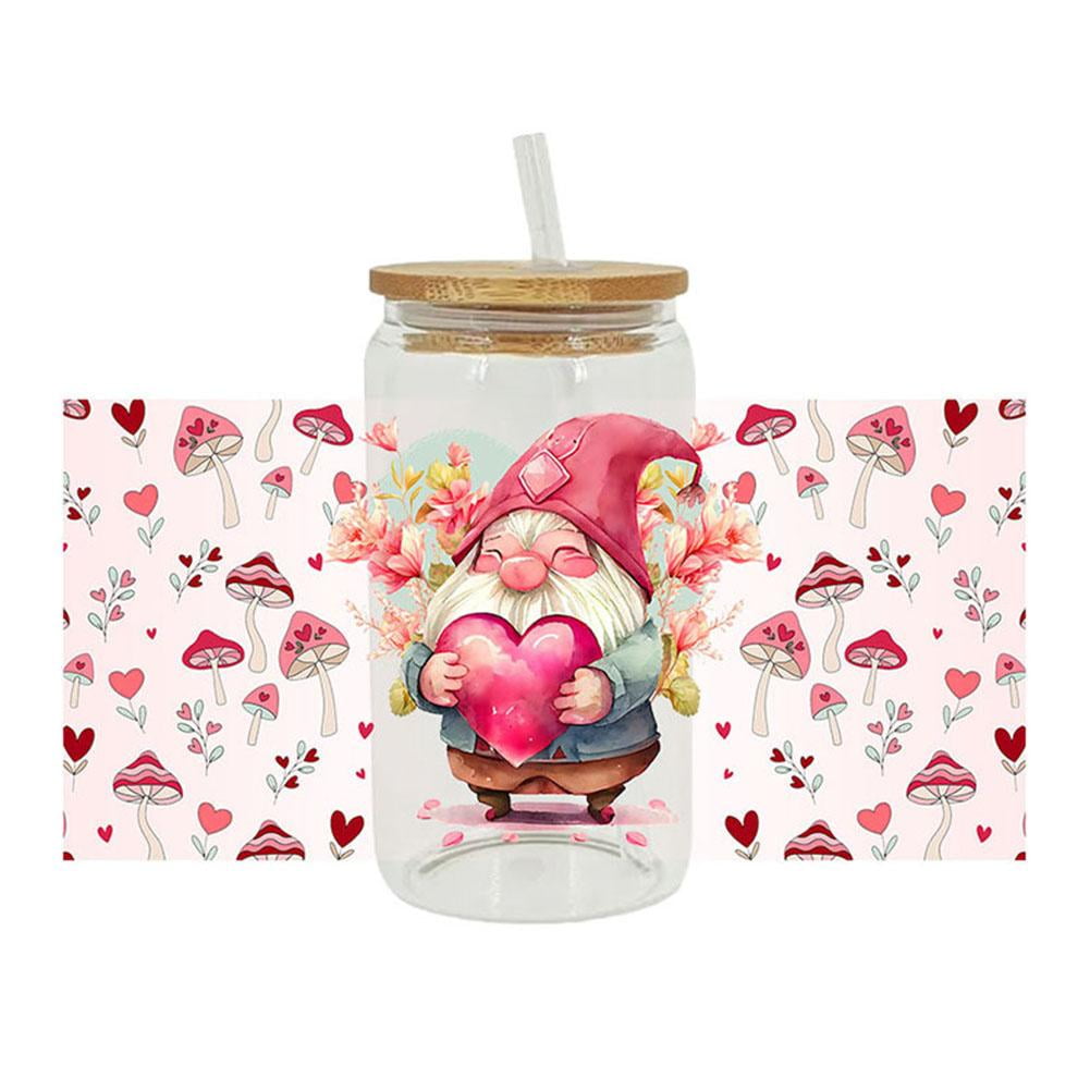 UV DTF Transfer Cup Wrap Transfer Sticker For GlassCoffeeCup Sticker ...