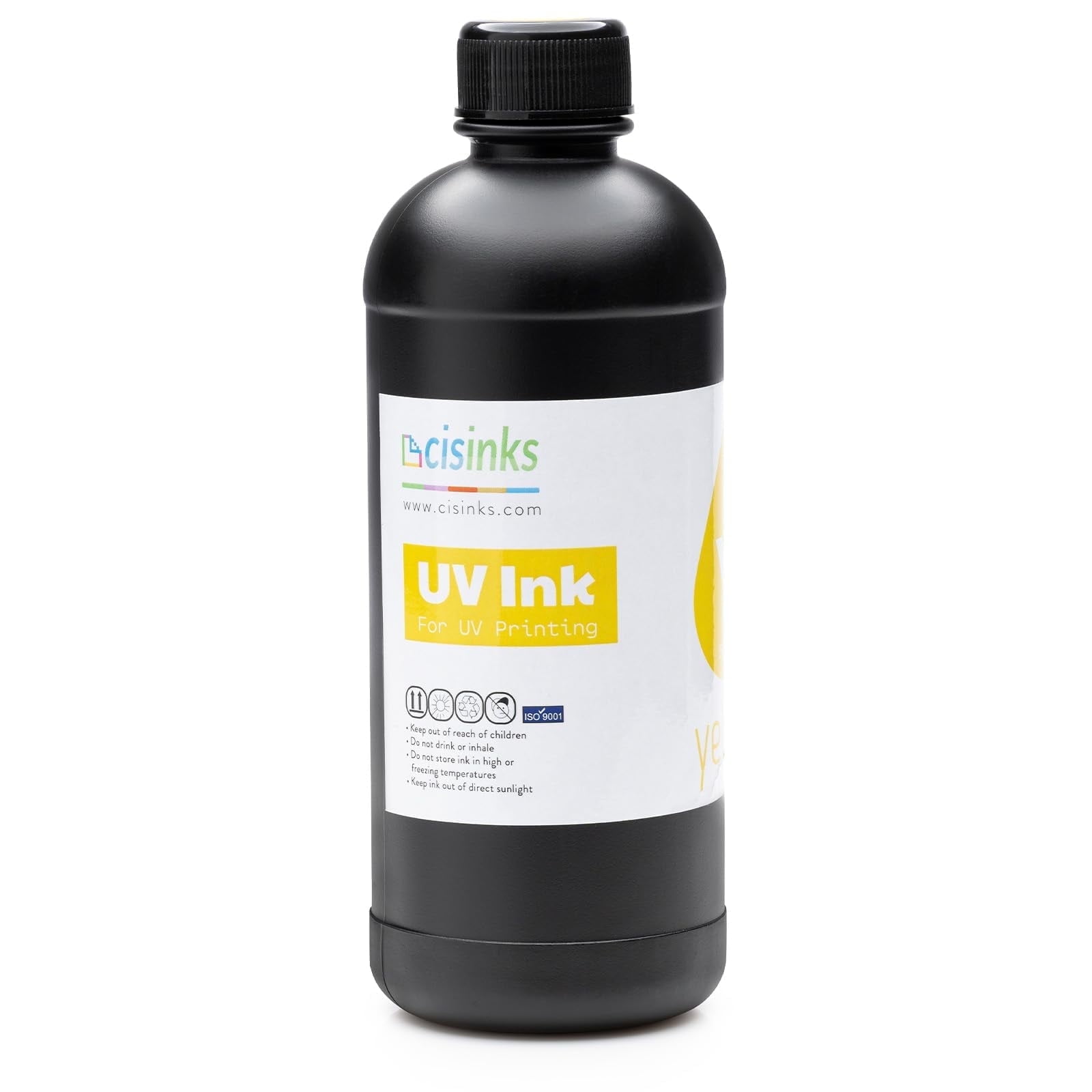 Soft UV DTF Transfer Printer Ink 500mL Yellow Bottle Refill Soft Ink ...