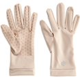UV Driving Gloves - UPF 50+ Sun Protection - Sawyer in Beige - Walmart.com