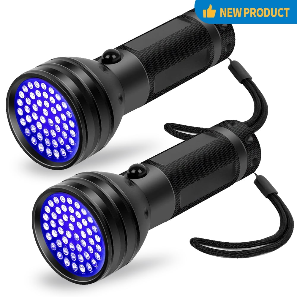 UV Flashlight Black Light, 51 LED 395 nM Flashlight Perfect Detector ...