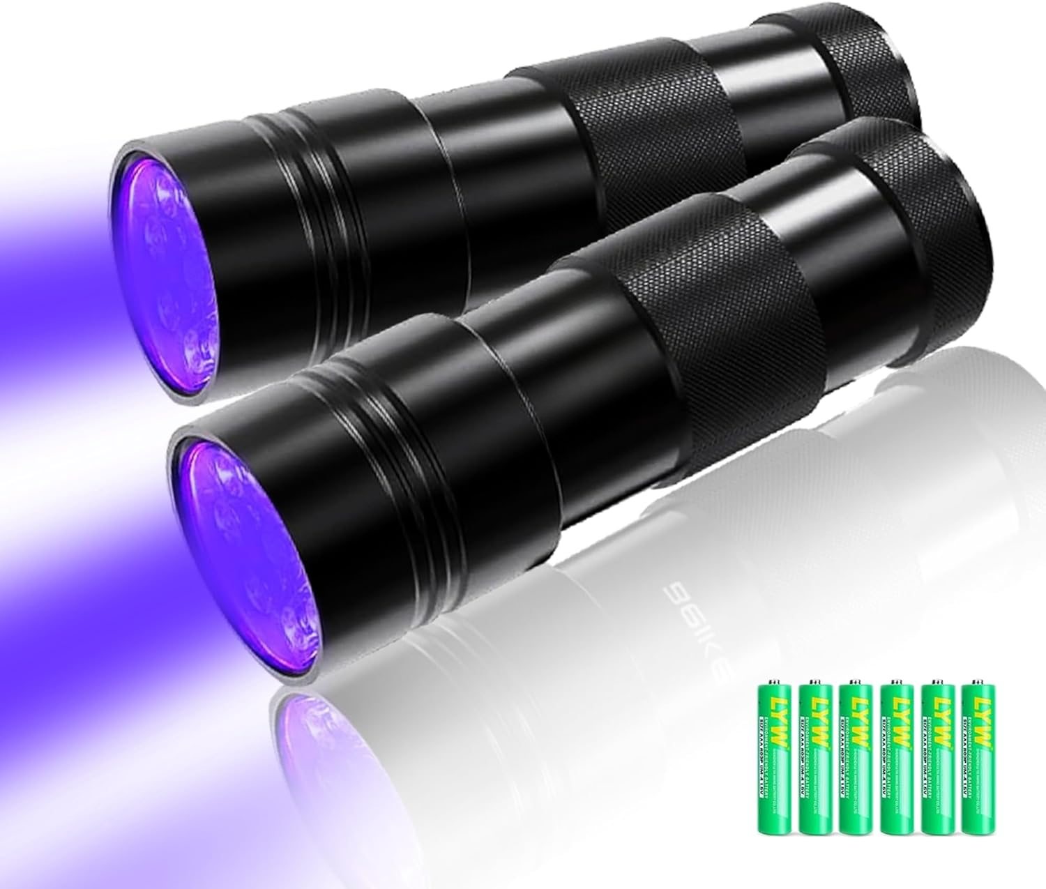 UV Flashlight Black Light–Small Portable Mini 12 LED Blacklight ...