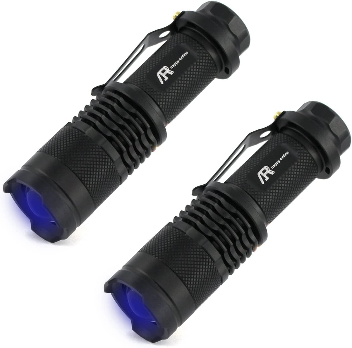 UV Flashlight, UV Light Flashlight Black Light, Zoomable 365nm UV ...