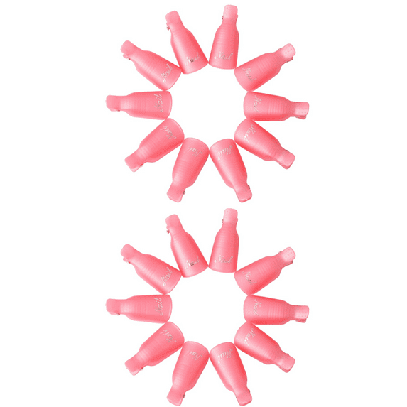 UV Gel Nail Art Remover Clips Kit - Soak-Off Tool for Acrylic Nails ...