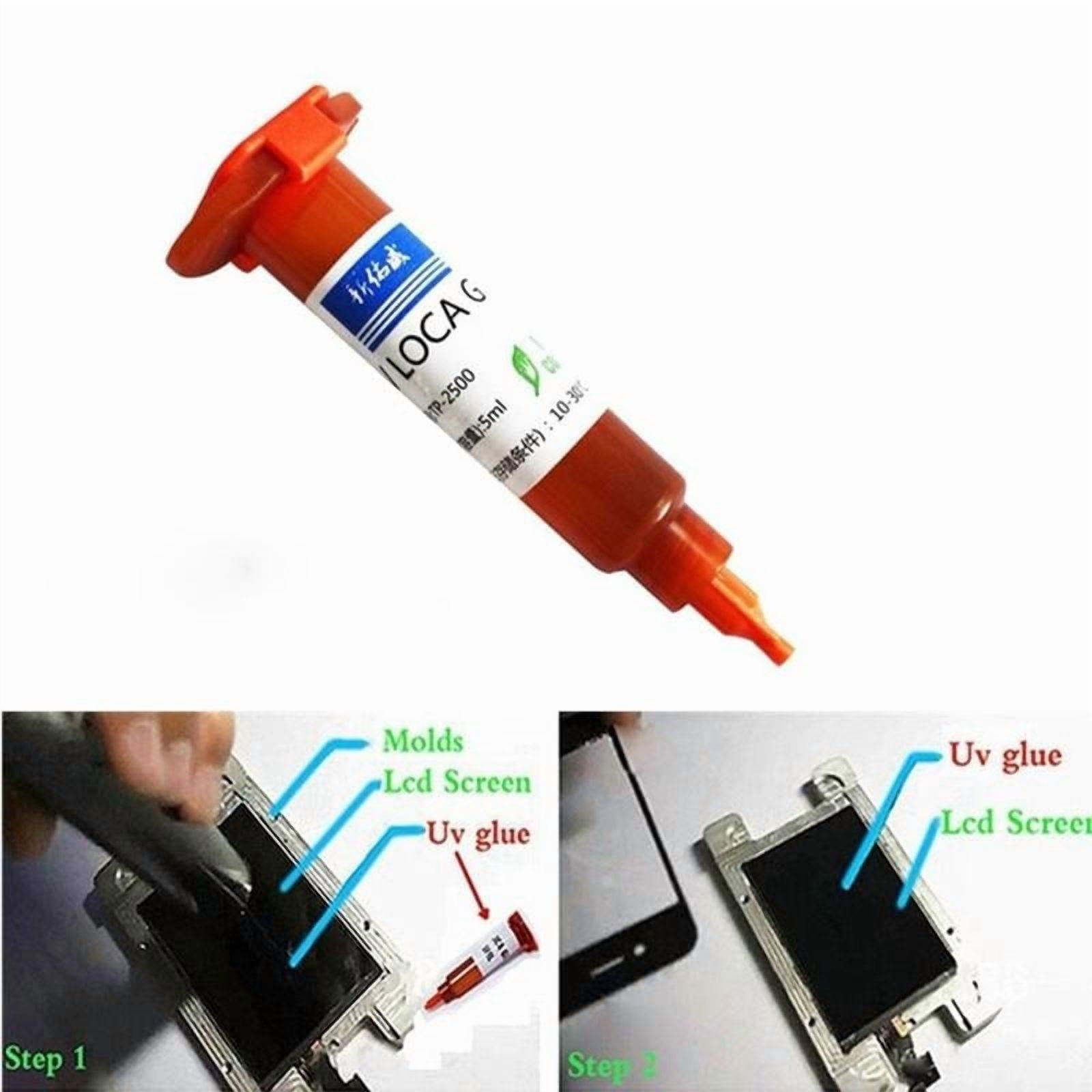 UV Glue LOCA Liquid Optical Adhesive For Phone LCD Screen Repair H6L8UK ...