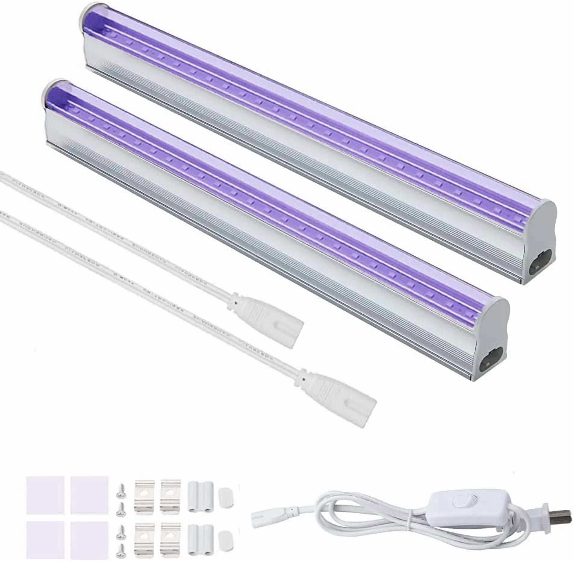 UV LED Light Bar,T5 light 395-400nm for Fluorescent Tapestry Poster ...