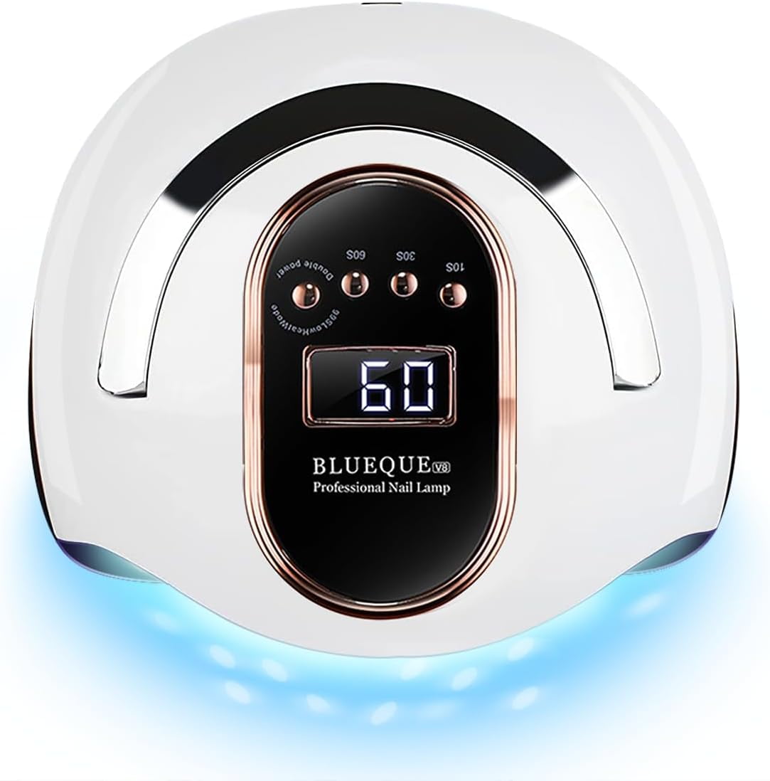 UV LED Nail Dryer 168W Faster Gel Nail Curing Lamp for Gel Polish and ...