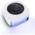 UV LED Nail Lamp, Cordless Nail Lamp 54W Rechargeable Nail Dryer Gel ...