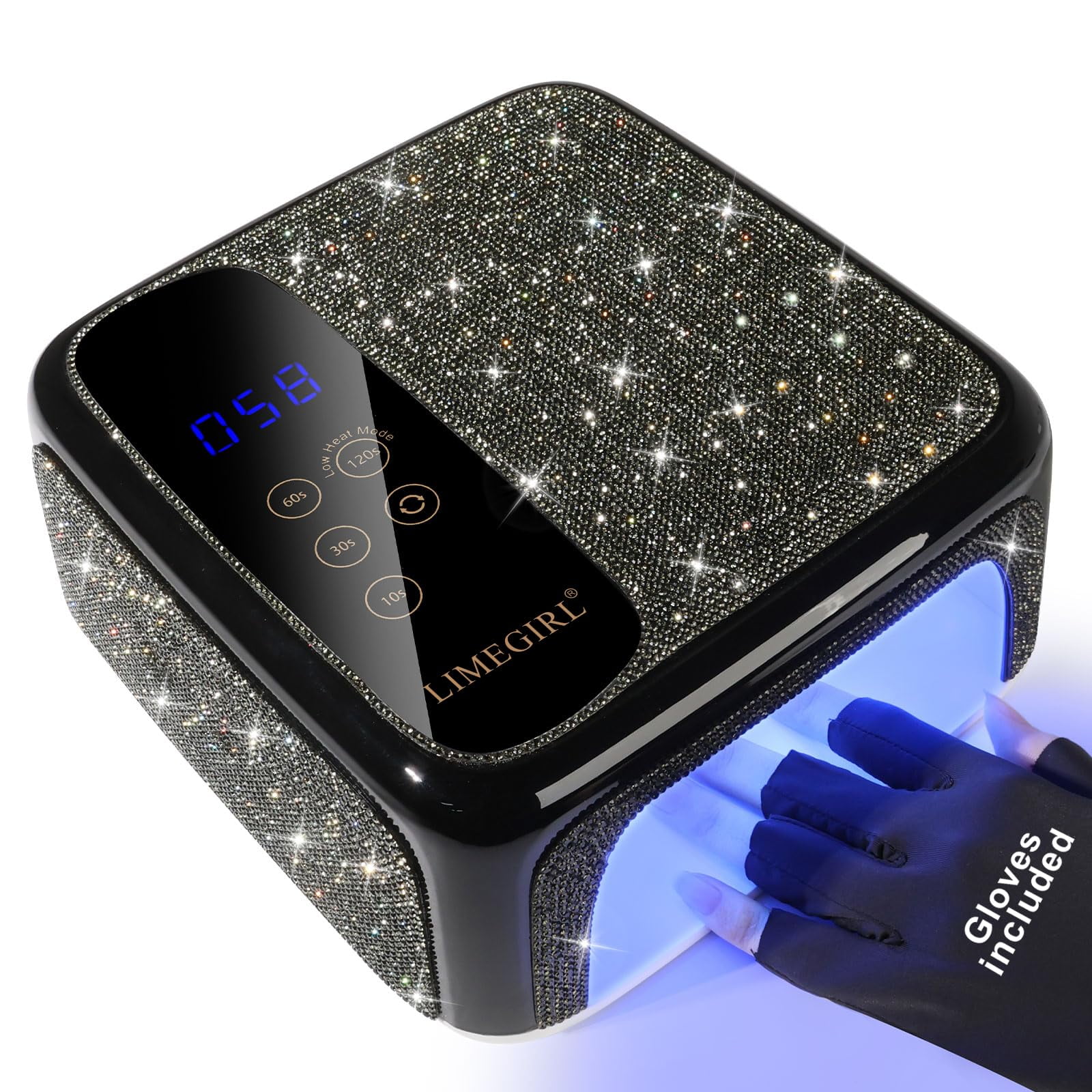 UV LED Nail Lamp Cordless, Professional UV Light Gel Nail Polish, Fast ...
