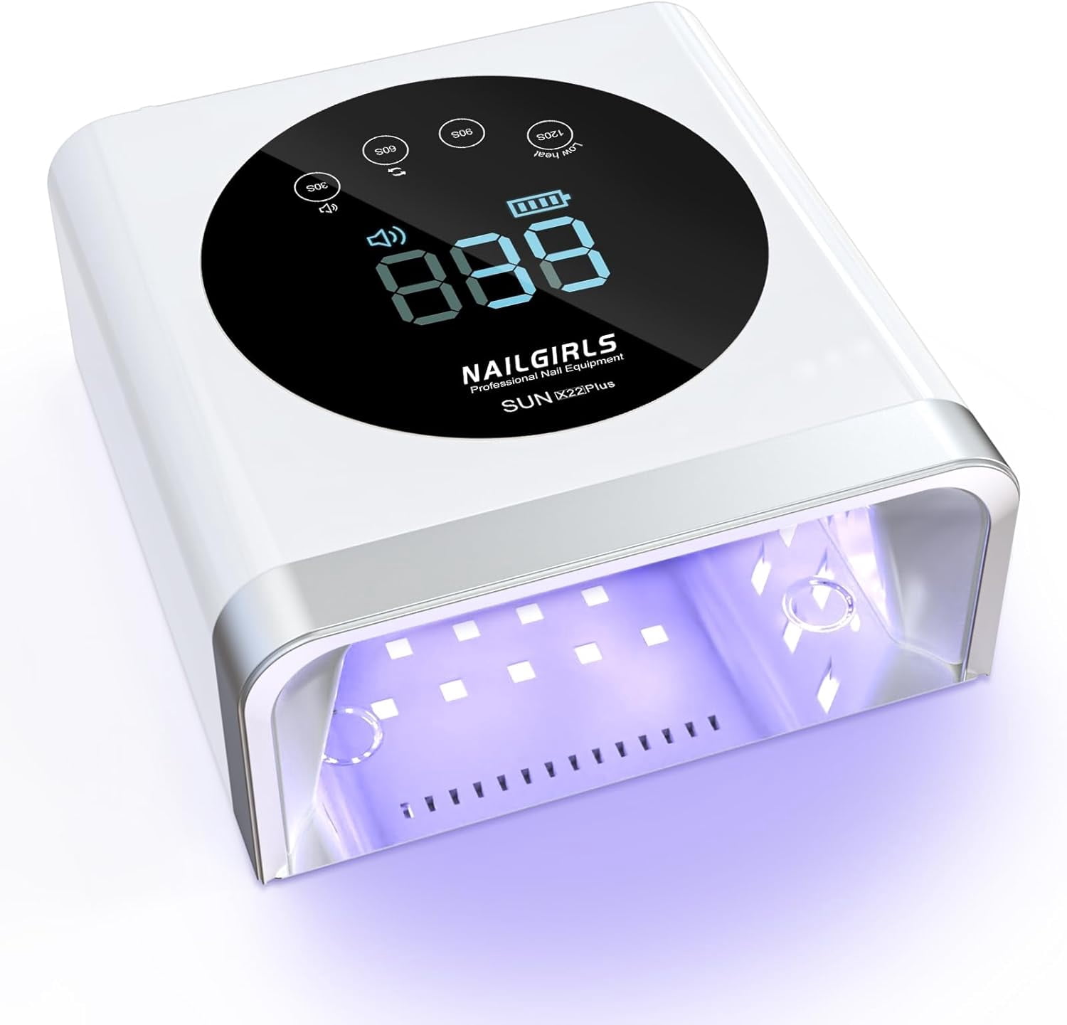 UV LED Nail Lap, Cordless Rechargeable 150W Fast Lap for Nails, Dryer ...