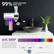 Pursonic Portable UV Toothbrush Sanitizer, Ultraviolet Light Sterilizer ...