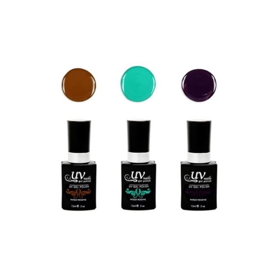 UV-Nails Persephone LED Gel Polish - Set of 3 - Walmart.com