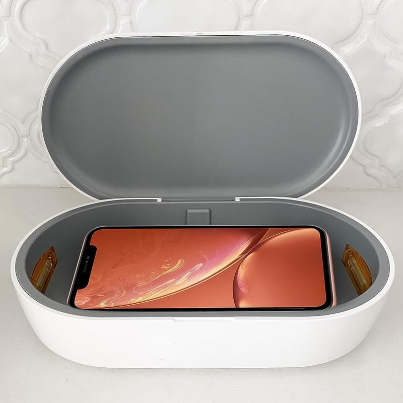 UV Phone Sanitizer and Charger by - UV Sanitizer with Quick 5 Minute ...