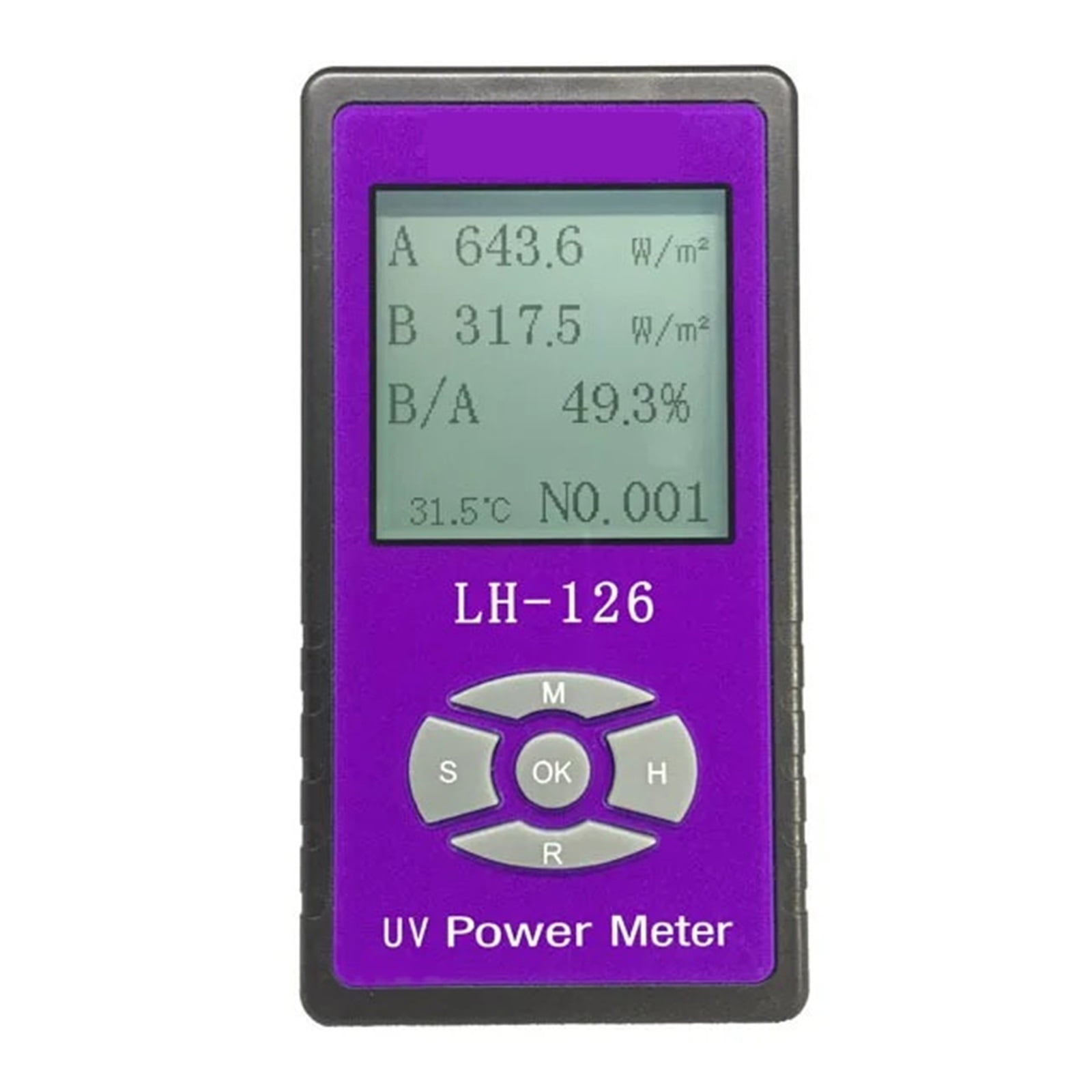 UV Power Meter Detector Handheld s Fabric ses UV Blocking Rate Solar ...