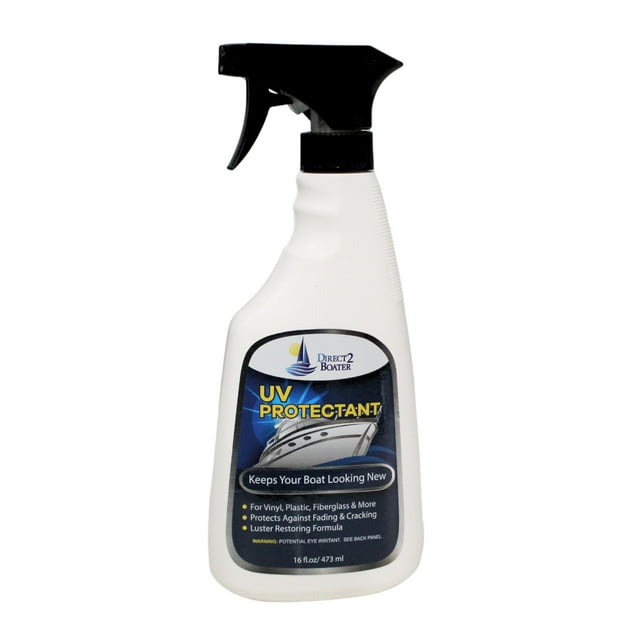 UV Protectant Spray for Vinyl, Plastic, Rubber, Fiberglass, Gel Coat ...